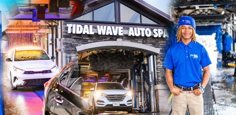 Car Wash at Tidal Wave Auto Spa Blue Springs