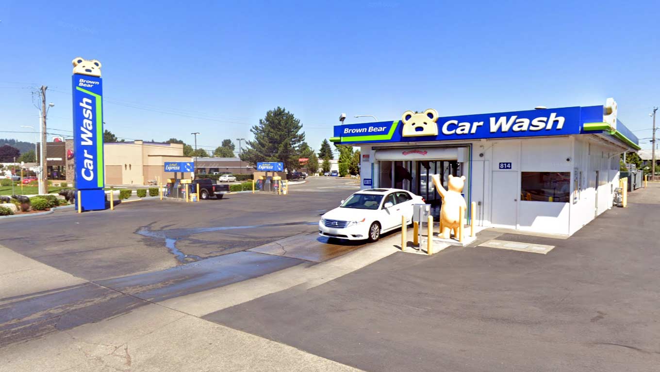 Car Wash at Brown Bear Car Wash - 3523 Broadway, Everett,WA