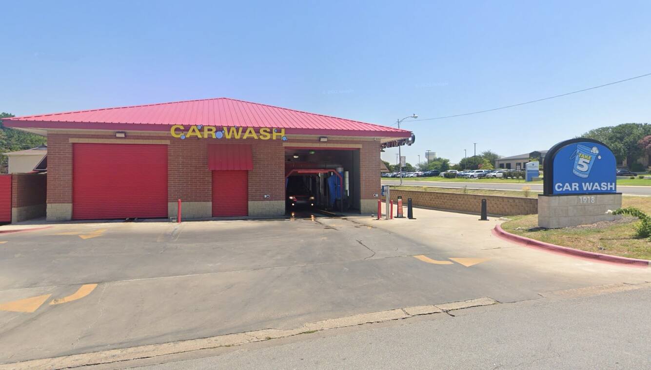 Car Wash at Take 5 Car Wash - 221 - Temple, Temple,TX for $3.99